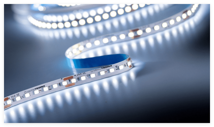 Energy efficient LED strip lights 24V for every space